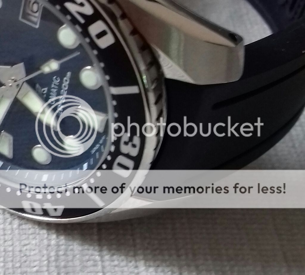 Another impulse buy - a Crafter Blue strap for a Sumo