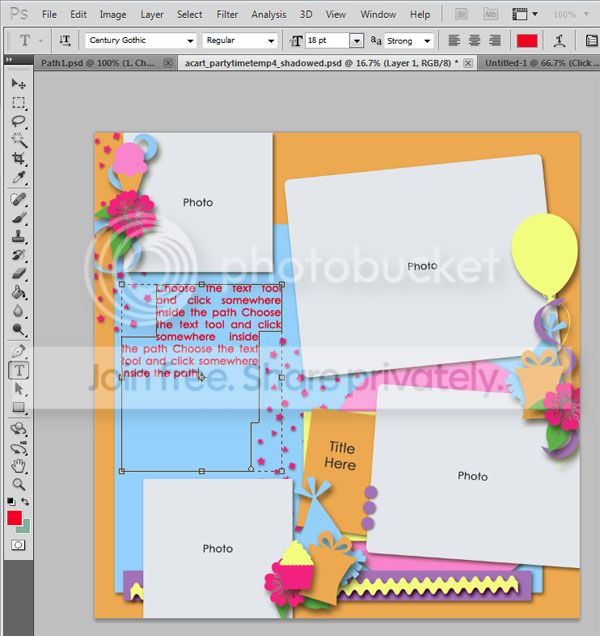 Tutorial Text Path Angelclaud Artroom